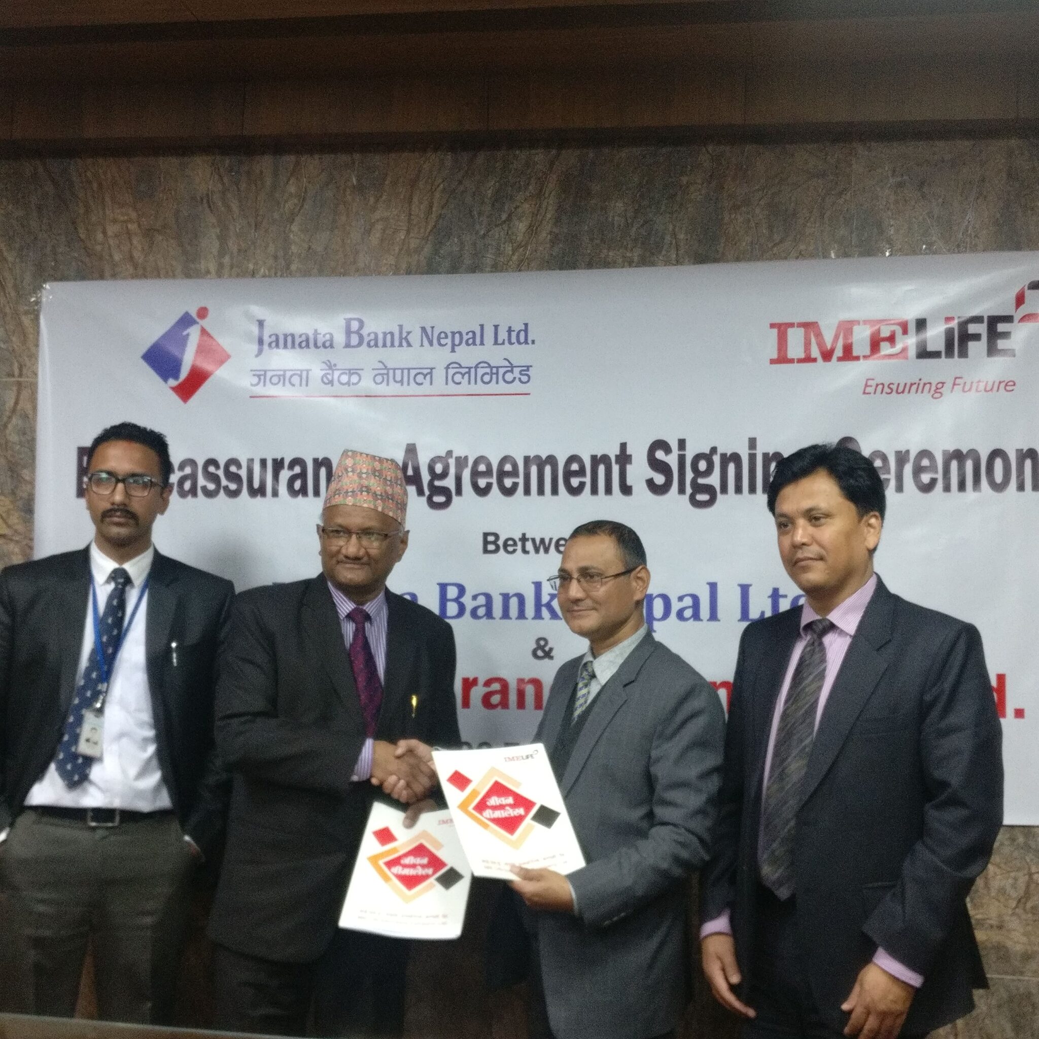 BANCASSURANCE between Janata Bank Limited and IMELIFE Insurance Company. - IME Life Insurance Co ...